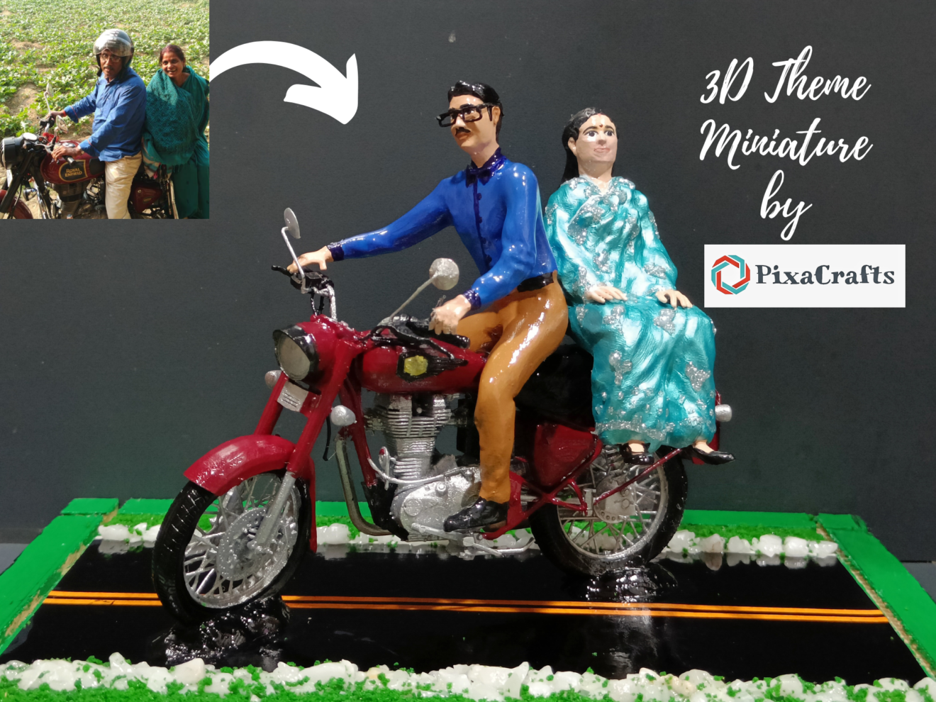 Buy Custom 3D Human Miniature Online | Pixacrafts